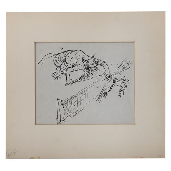 Aaron Sopher | Tennis Tiger | MutualArt