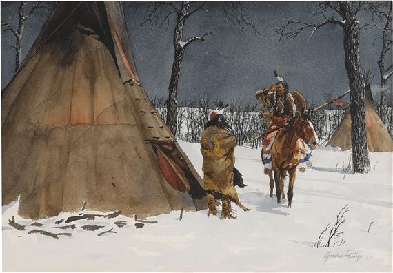Phillips Gordon | Enemy Camp (75) | Artwork performance at auction ...