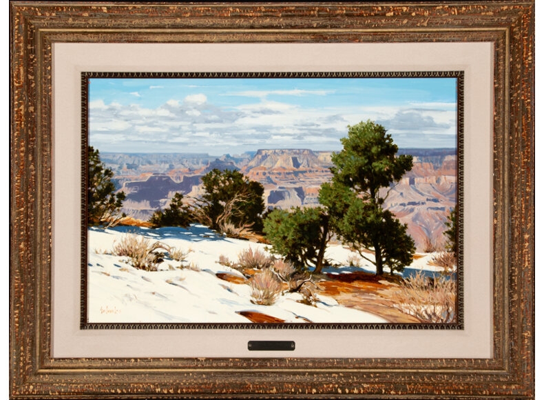 Tony Eubanks | Snow on the South Rim | MutualArt