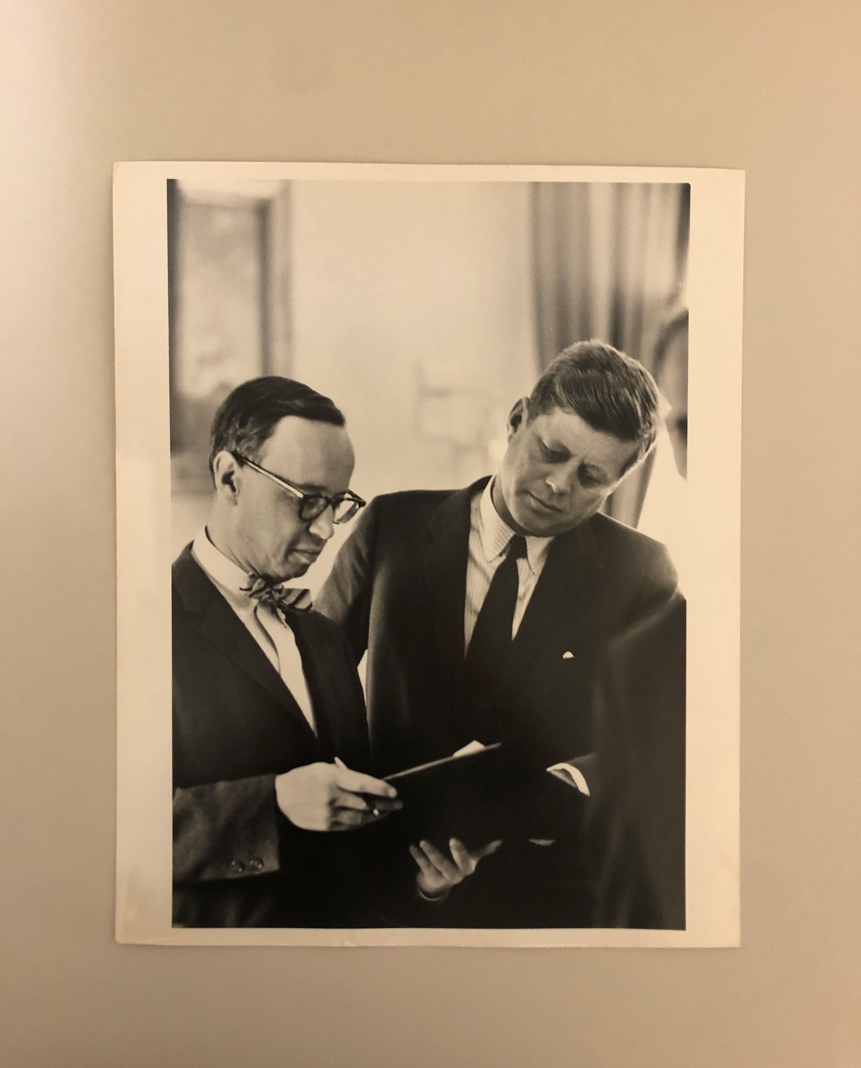 Rickerby Arthur | John Fitzgerald Kennedy and Arthur Schwesinger at ...