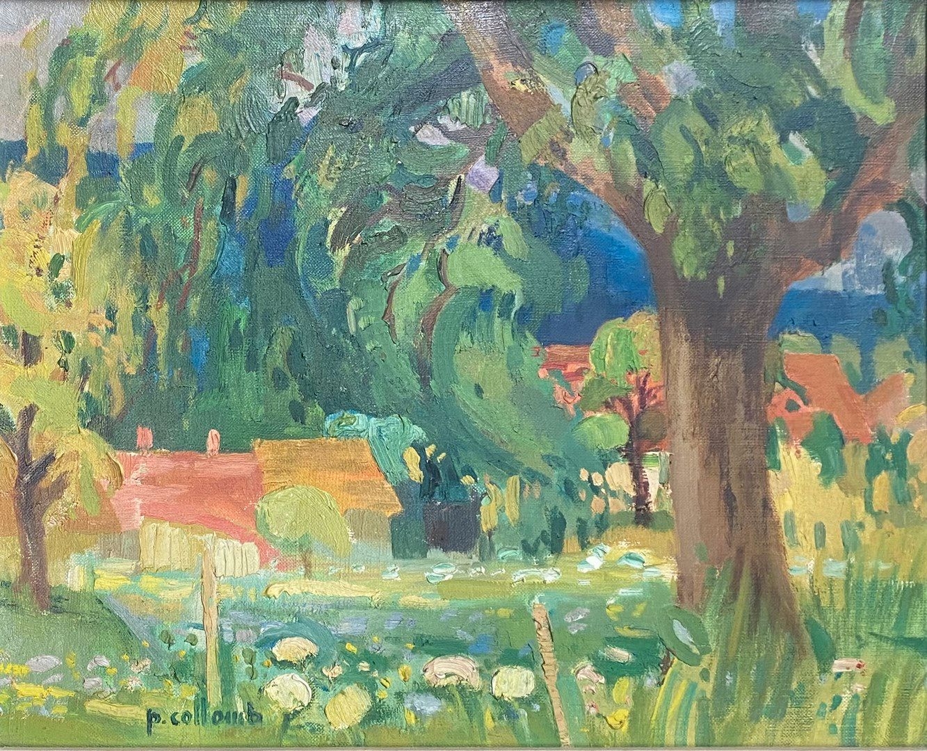Paul Collomb | Summer landscape | MutualArt