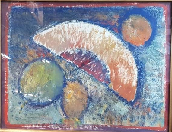 Jean Brenner | Still life with fruit and sliced watermelon | MutualArt