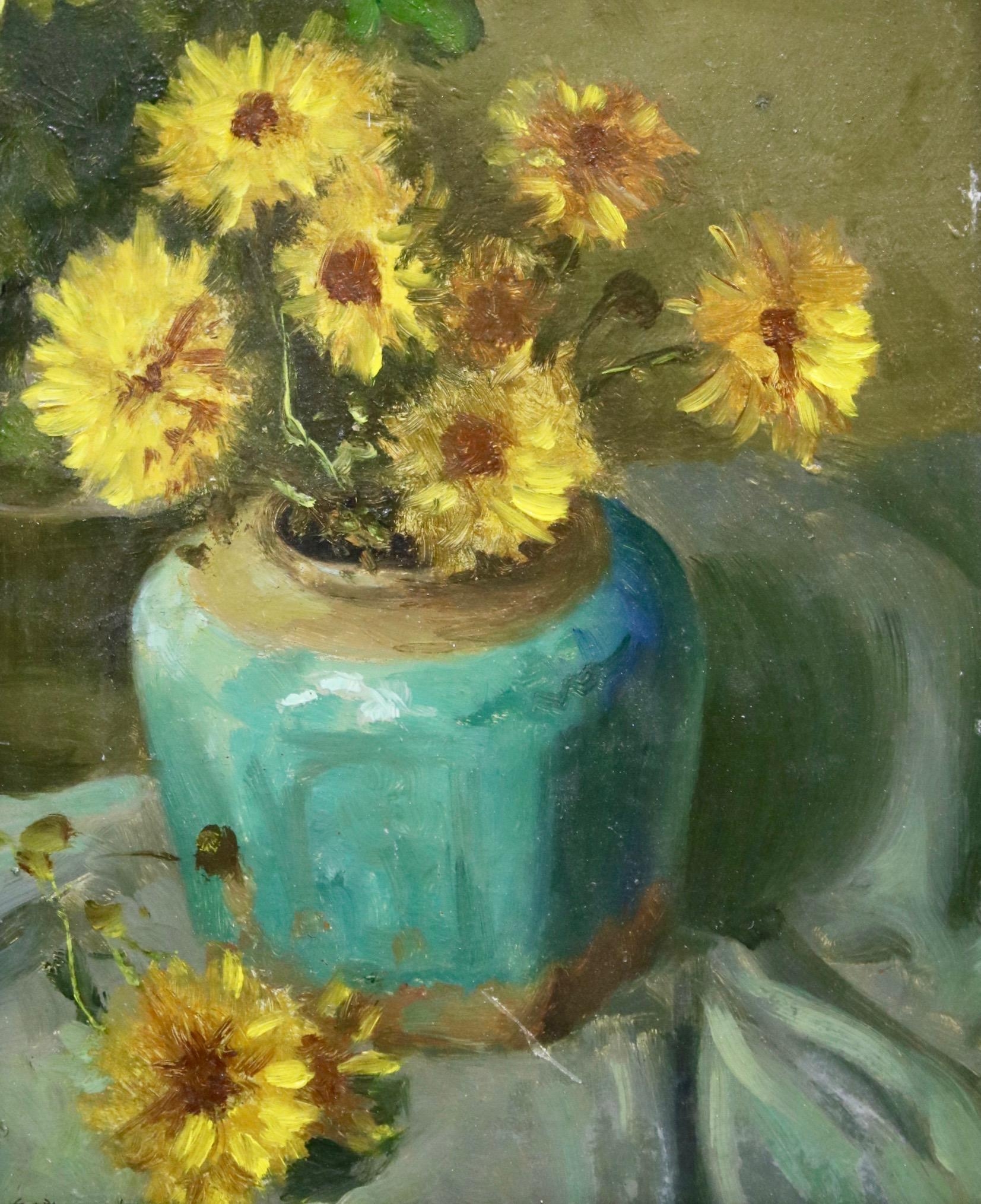 Gerard Altmann | Gemberpot met zonnebloemen | MutualArt