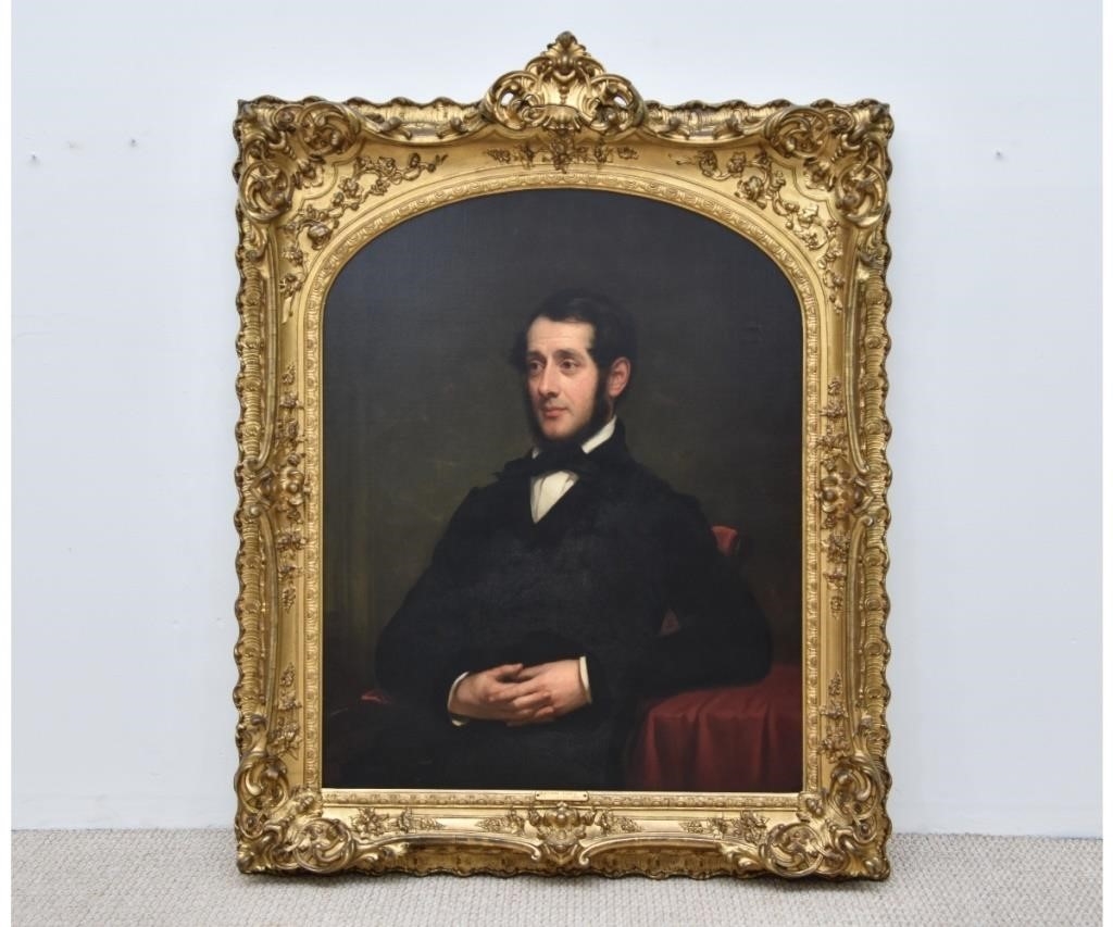 George Augustus Baker Jr. | Portrait of William Post (1853) | MutualArt