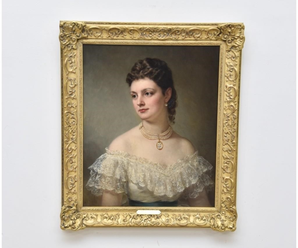 George Augustus Baker Jr. | Portrait of Emily Astor Van Alen (1874 ...