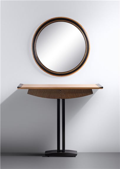 Wendy Stayman | Zebra Table and Mirror (1992) | MutualArt