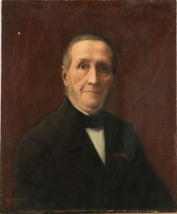 Gabriel Trevoux | Portrait d'homme (1888) | MutualArt