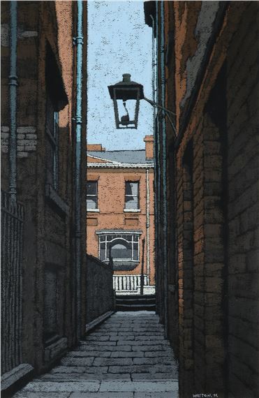 Stuart Walton | Street scene (1971) | MutualArt