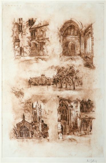 Stuart Walton | Street scene (1971) | MutualArt