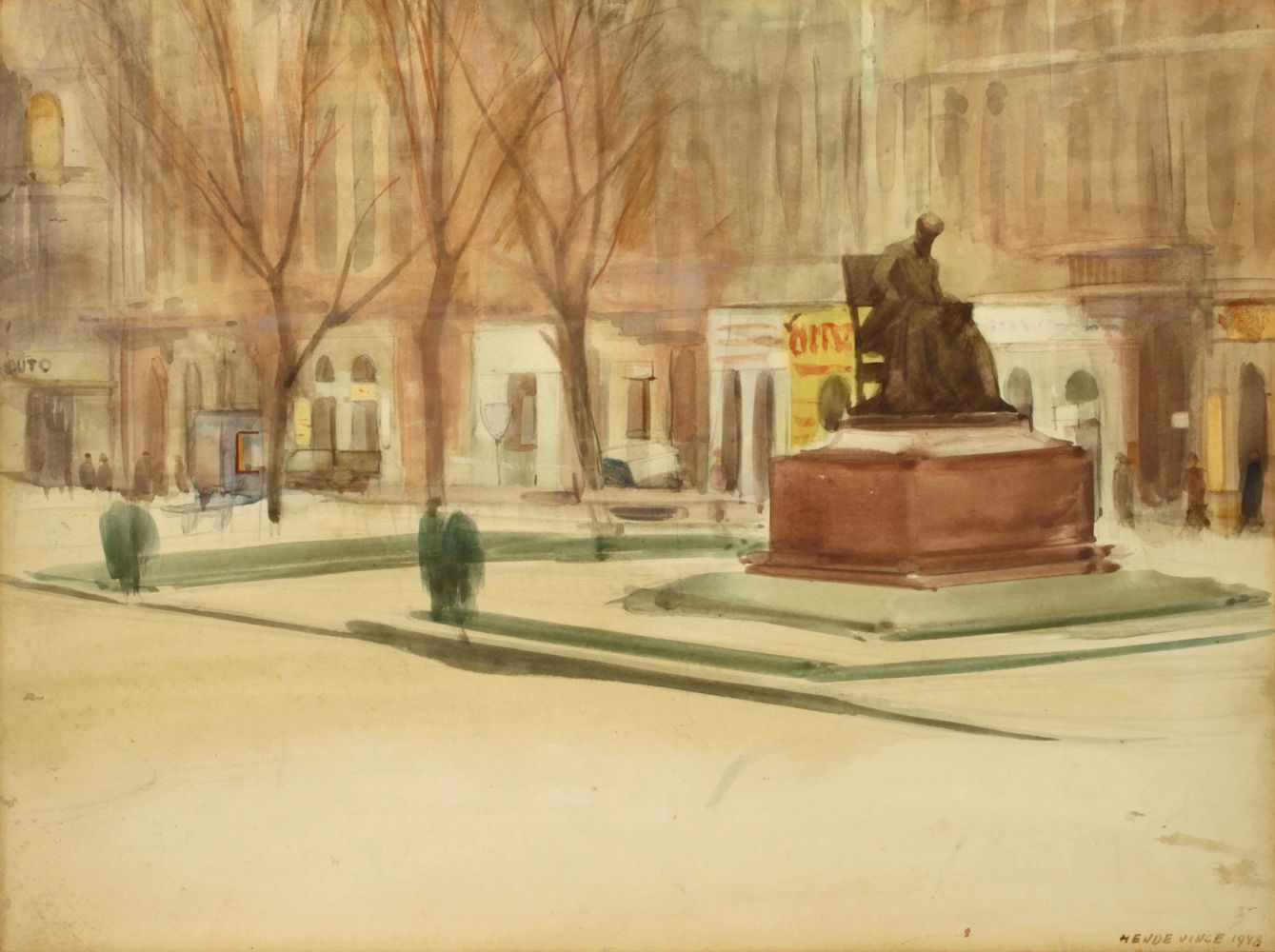 Vince Hende | Jókai Square | MutualArt