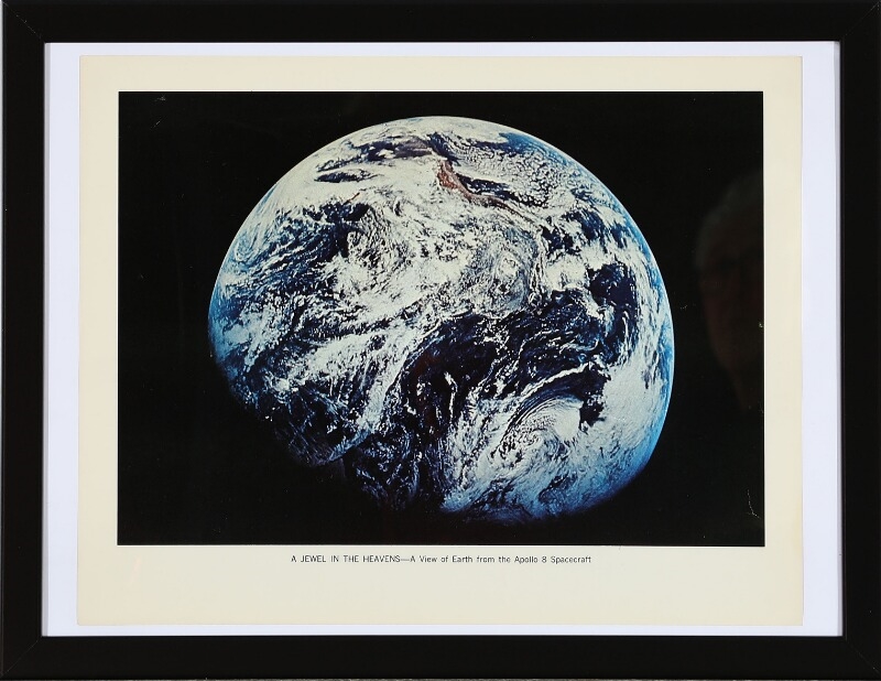 William Anders | NASA colour offset photograph of the Earth seen from ...