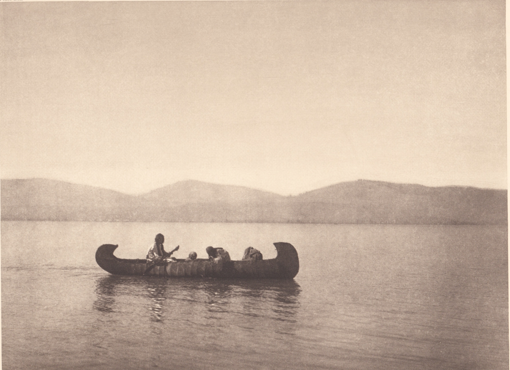 Edward S.Curtis | Canoe Scenes (1910) | MutualArt
