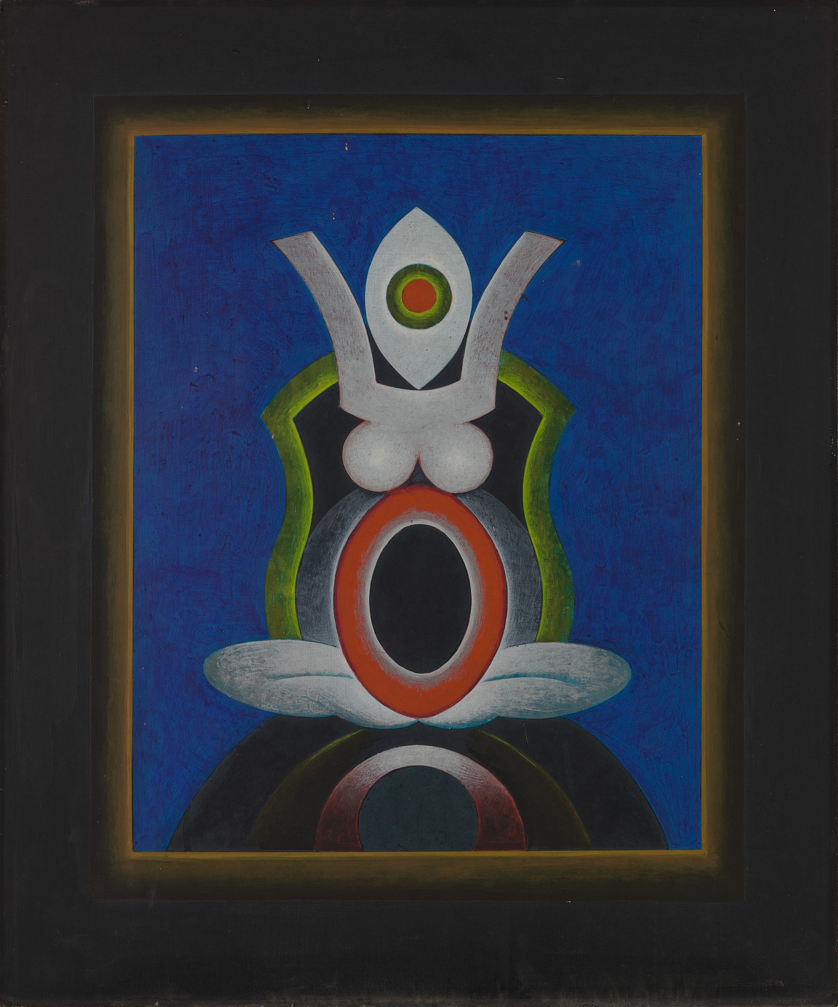 Ghulam Rasool Santosh | UNTITLED (FROM THE BLACK PERIOD) (1973) | MutualArt