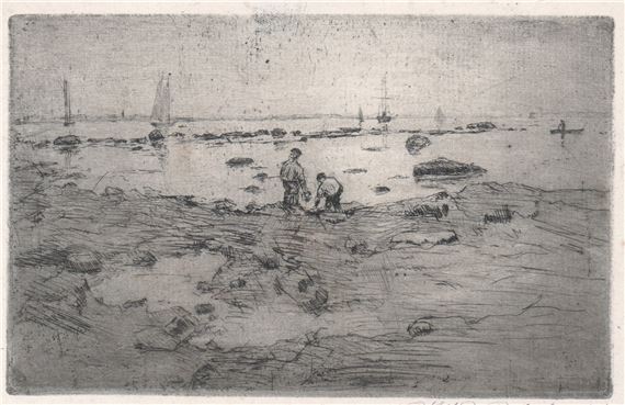 Will J. Quinlan | Clam Diggers (1906) | MutualArt