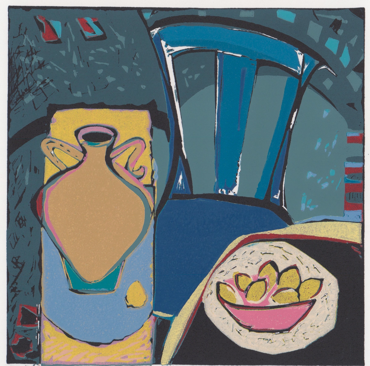KC Joyce | The Blue Chair | MutualArt