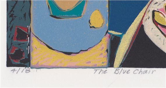 KC Joyce | The Blue Chair | MutualArt
