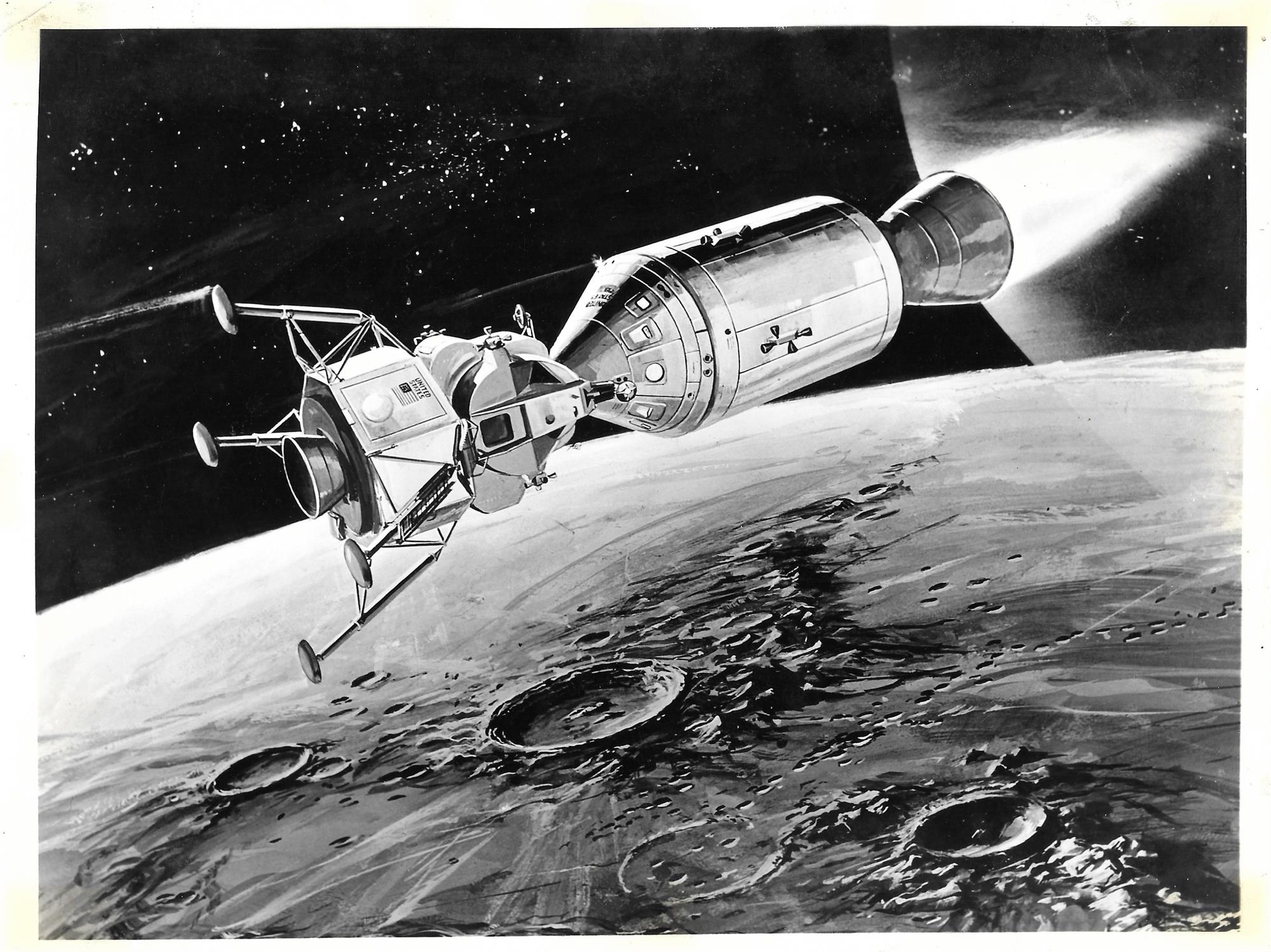 Apollo Spacecraft Art
