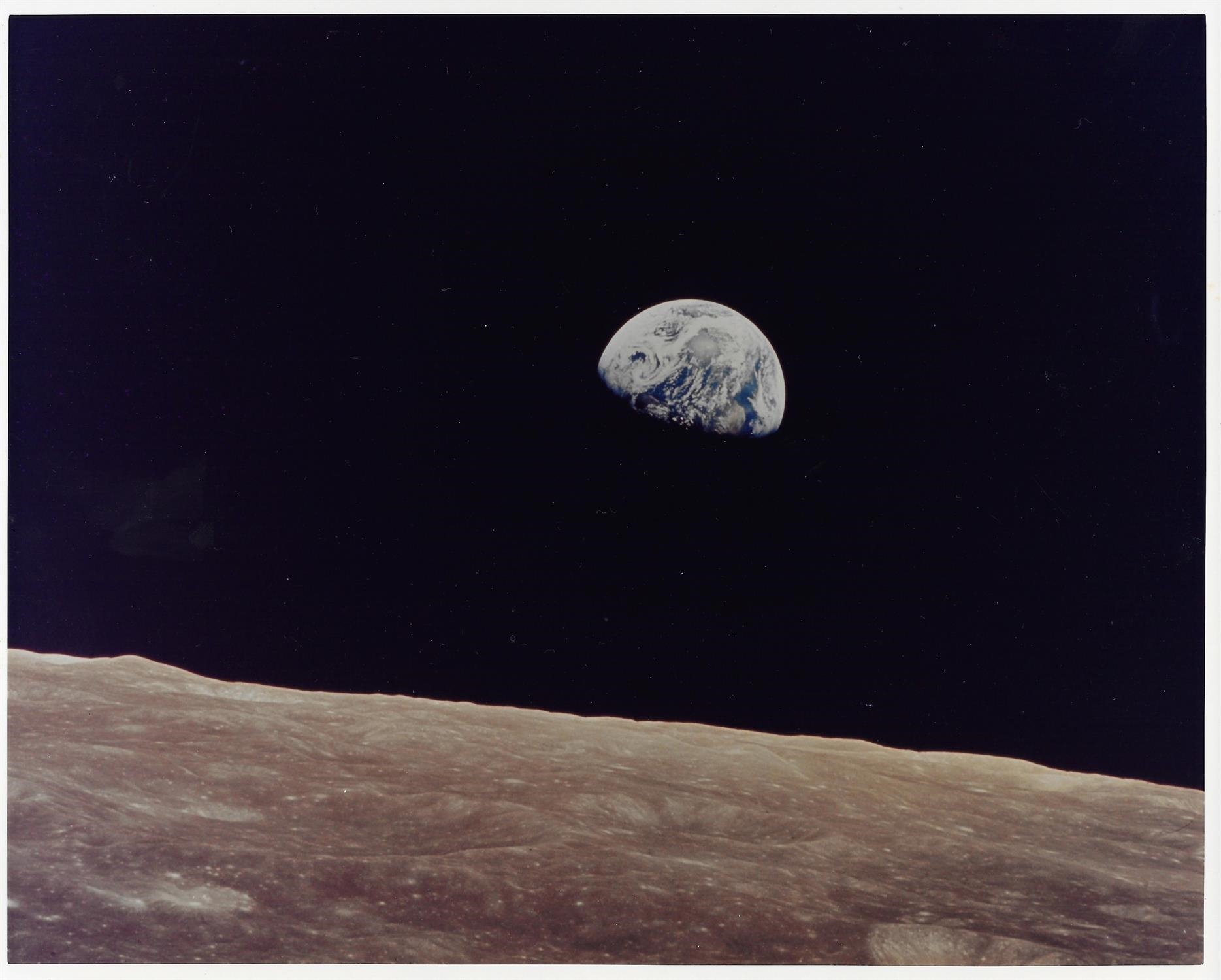 William Anders | Earthrise; the first human-taken colour photograph of ...