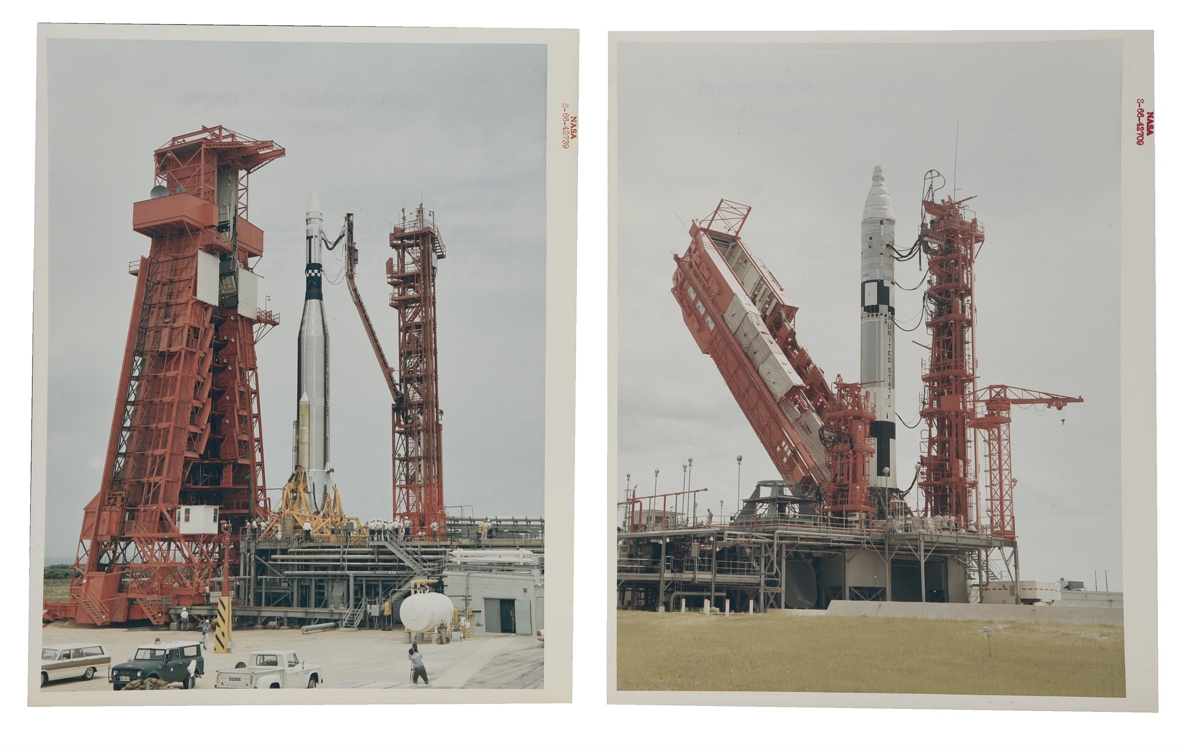 Titan Gemini Spacecraft Drawings