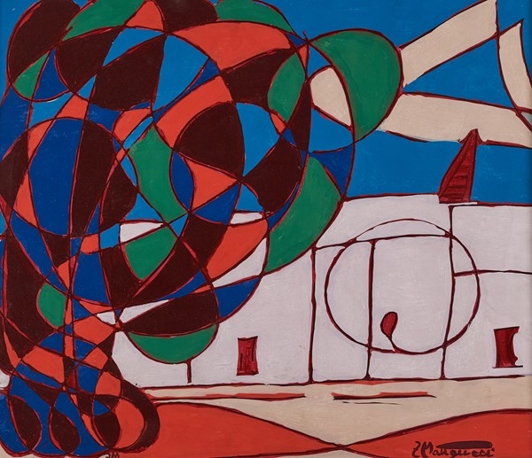 Francesco Matteucci | Paesaggio barese (1977) | MutualArt