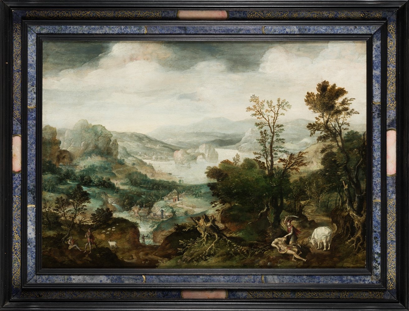 Bartholomeus Spranger | PAISAJE CON MERCURIO Y ARGOS | MutualArt