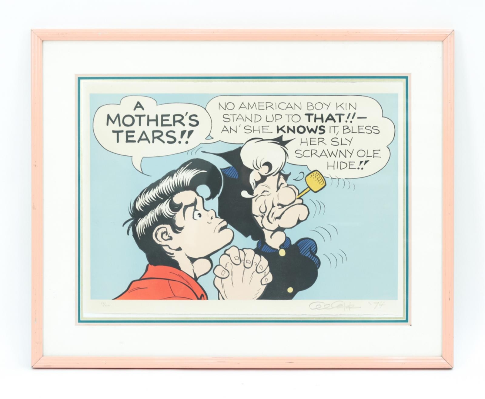 Al Capp | Li'l Abner & Mammy Yokum (1974) | MutualArt