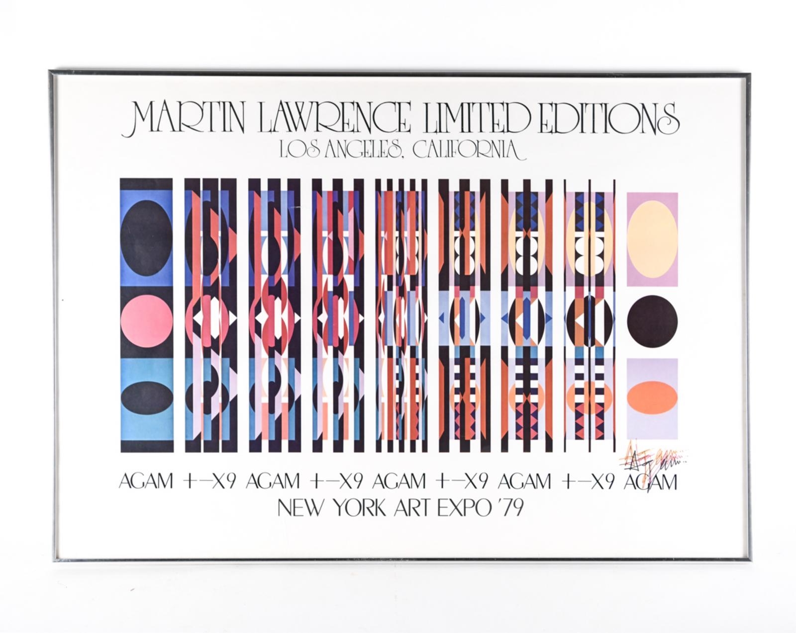 Yaacov Agam | Poster for New York Art Expo (1979) | MutualArt