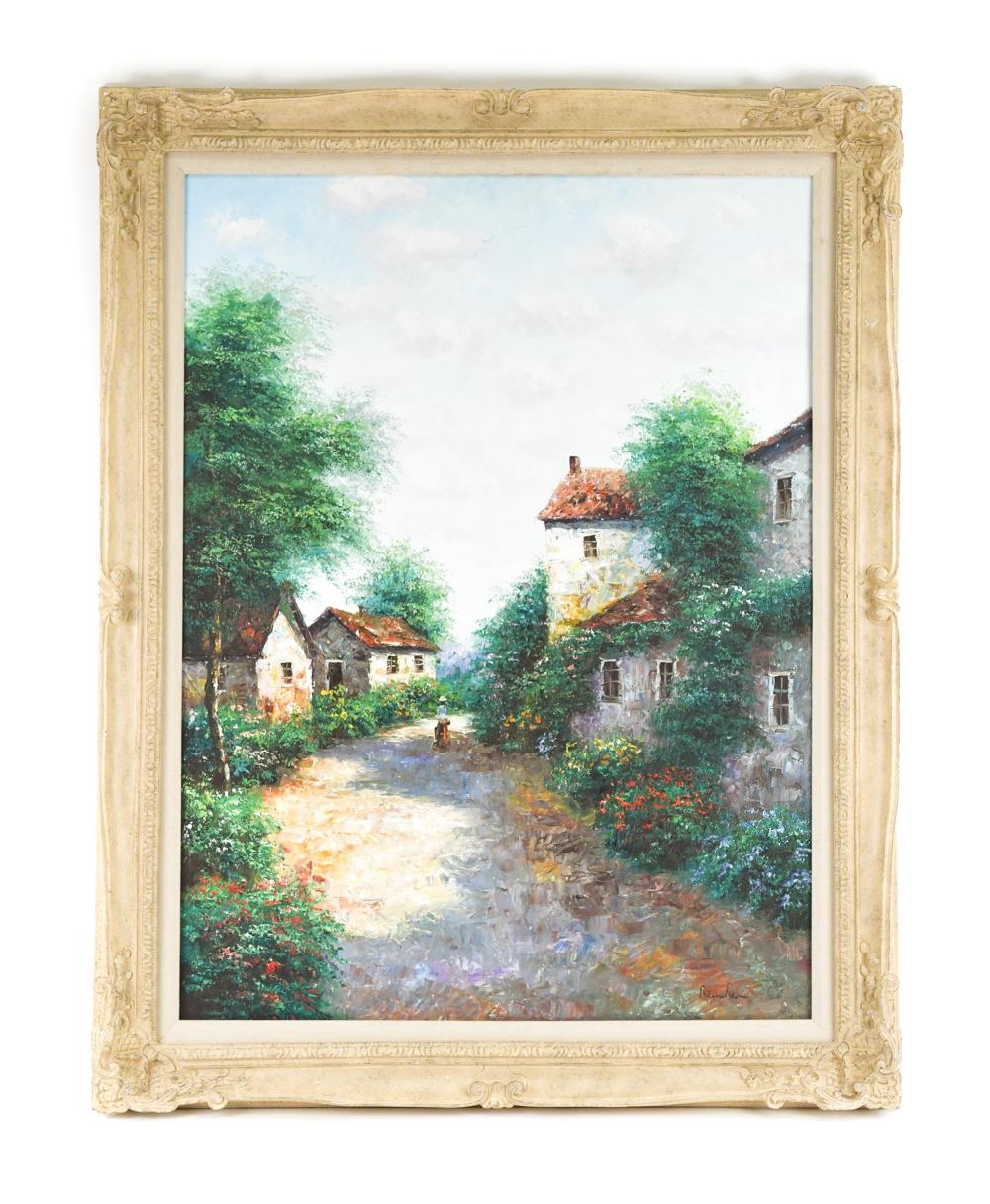 Theo Raucher | Flowers Along the Path | MutualArt