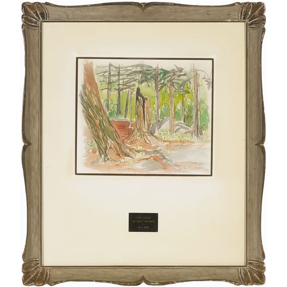 Emily Carr | FIRE HAVOC ON SALT ISLAND | MutualArt