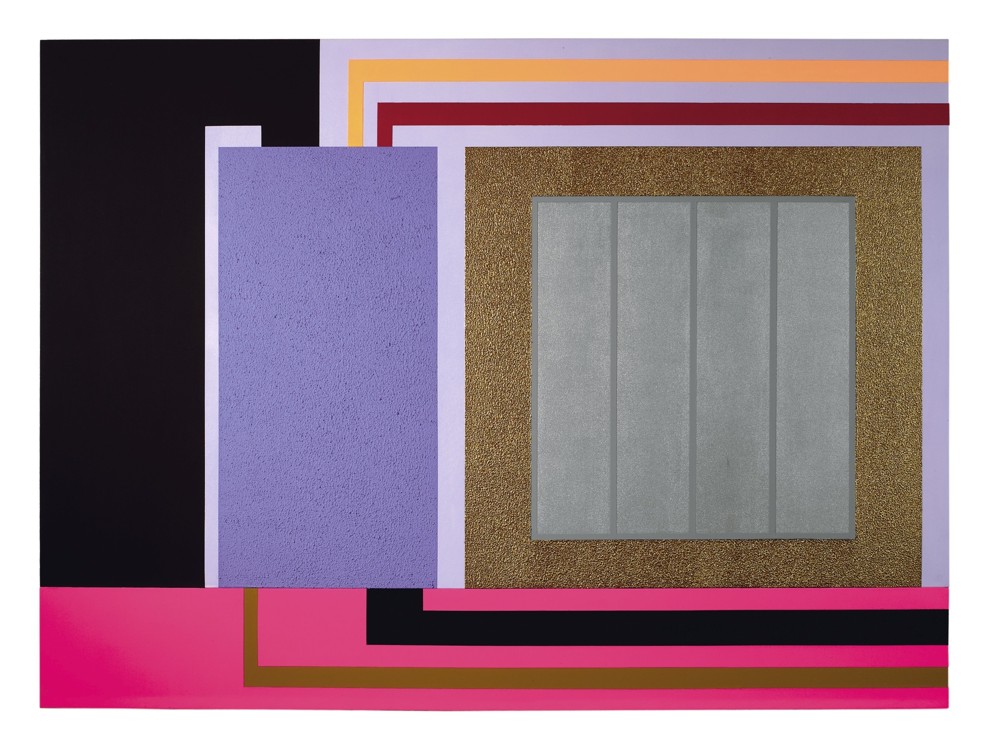 Peter Halley | Two Cells with Circulating Conduit | MutualArt