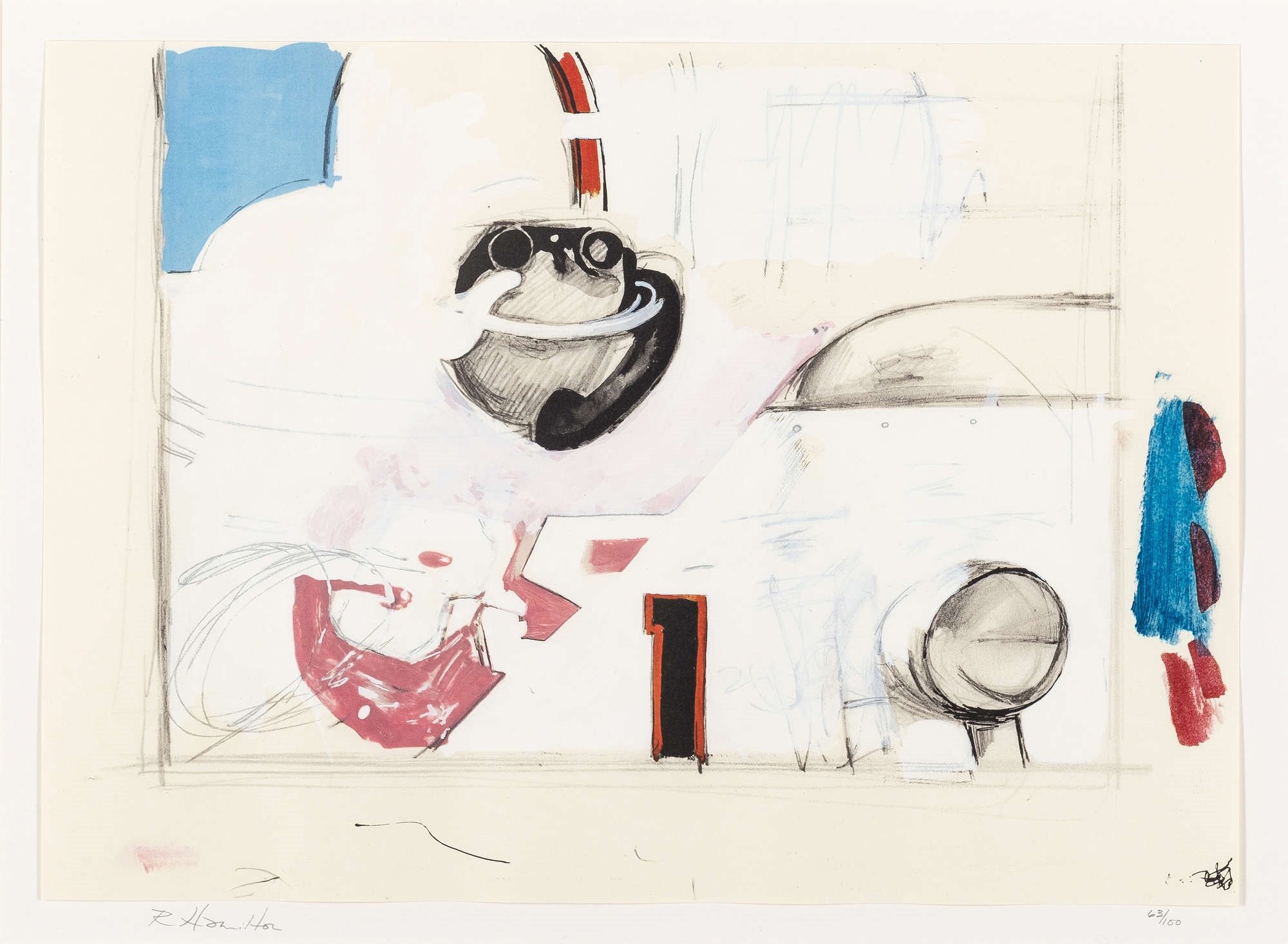 Richard Hamilton | Towards a definitive statement... (1982) | MutualArt