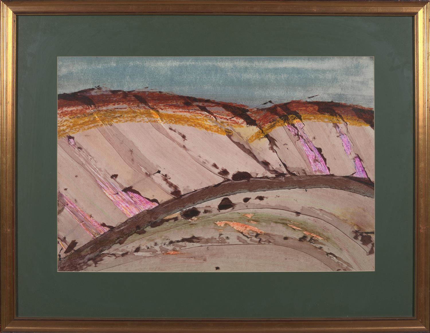 Sidney Nolan | Central Australian Landscape | MutualArt
