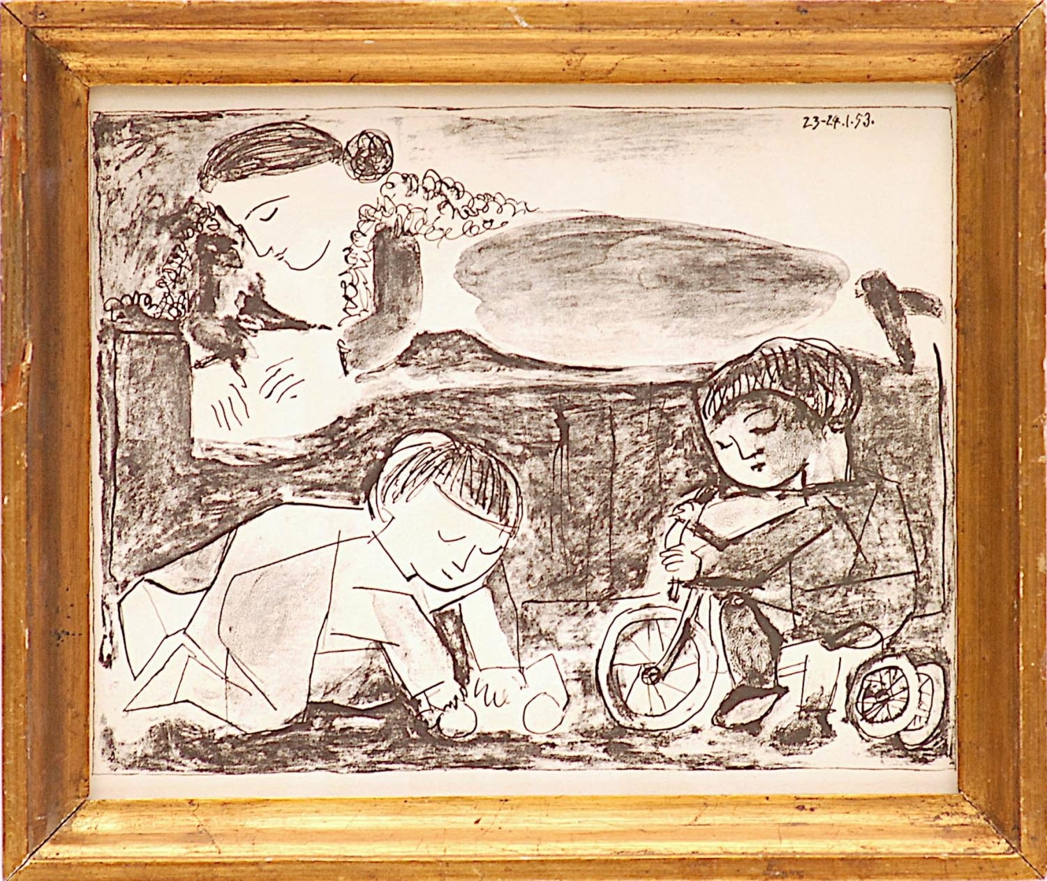 Pablo Picasso | 'Children Playing Games' (1959) | MutualArt