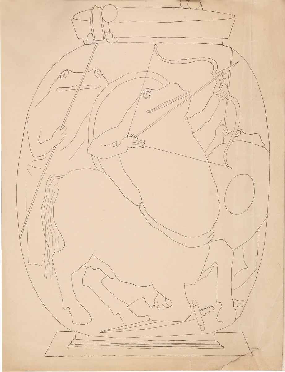 Boris Kreitser | Batrachomyomachia, or War of Mice and Frogs (1935 ...
