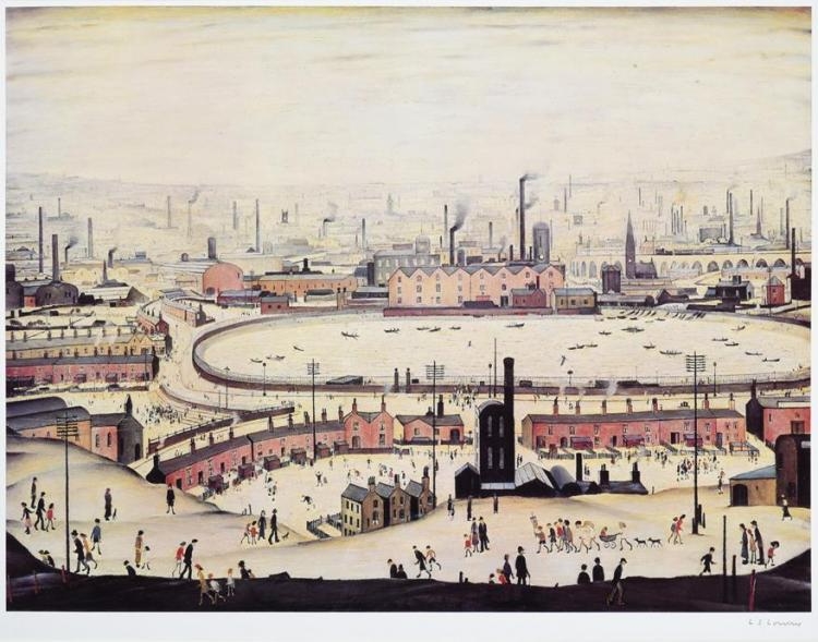 Laurence Stephen Lowry | Station Approach | MutualArt
