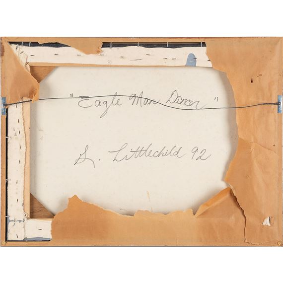 George Littlechild | EAGLE MAN DANCER (1992) | MutualArt