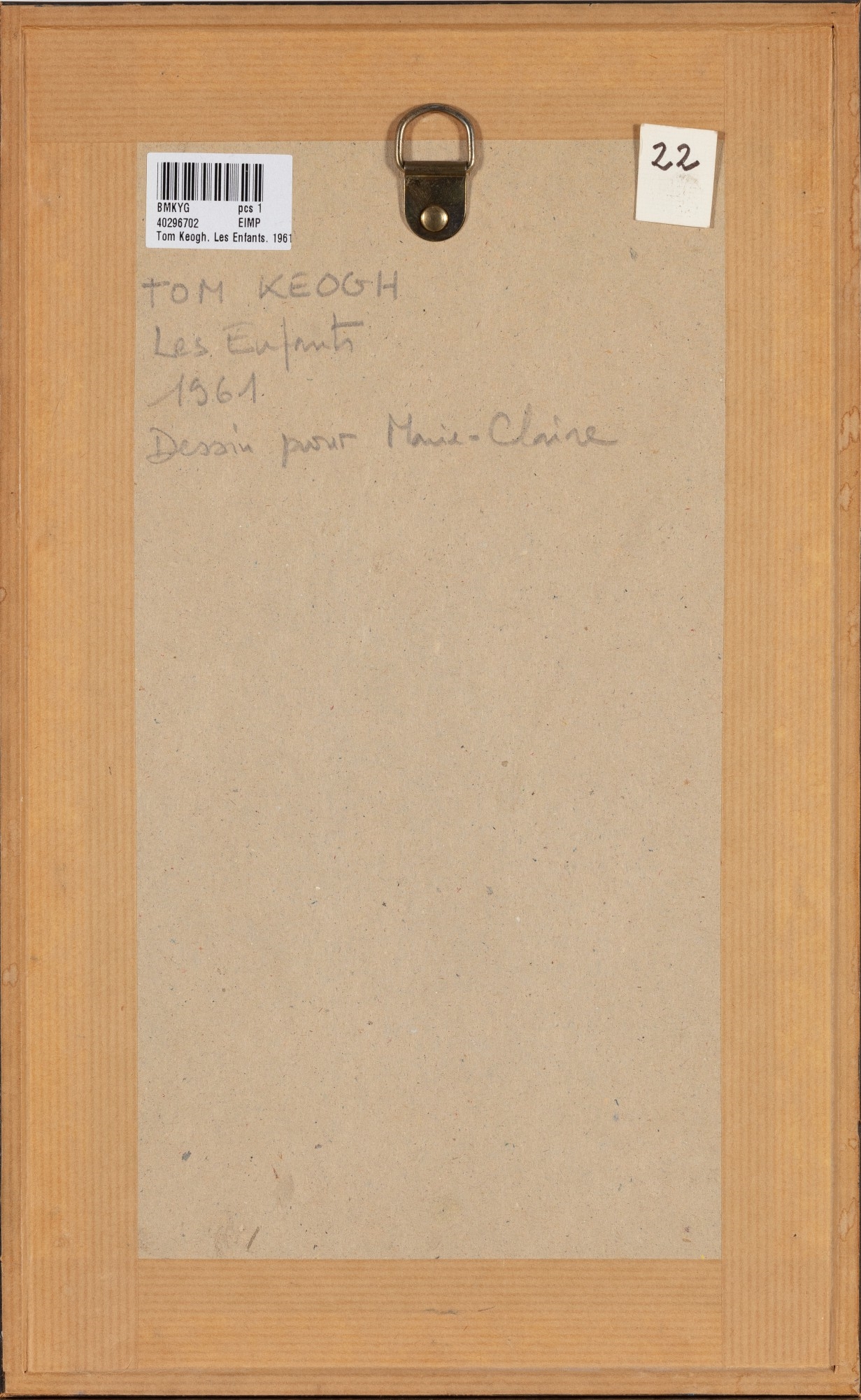 Tom Keogh | Les Enfants (1961) | MutualArt