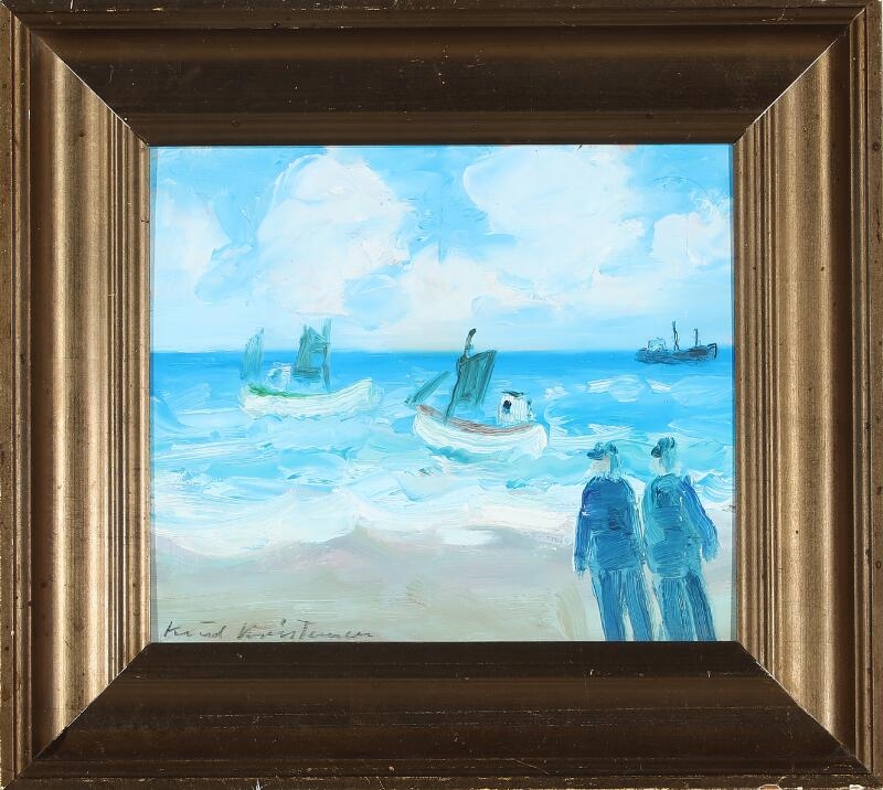 Knud Kristensen | Havbillede (1981) | MutualArt