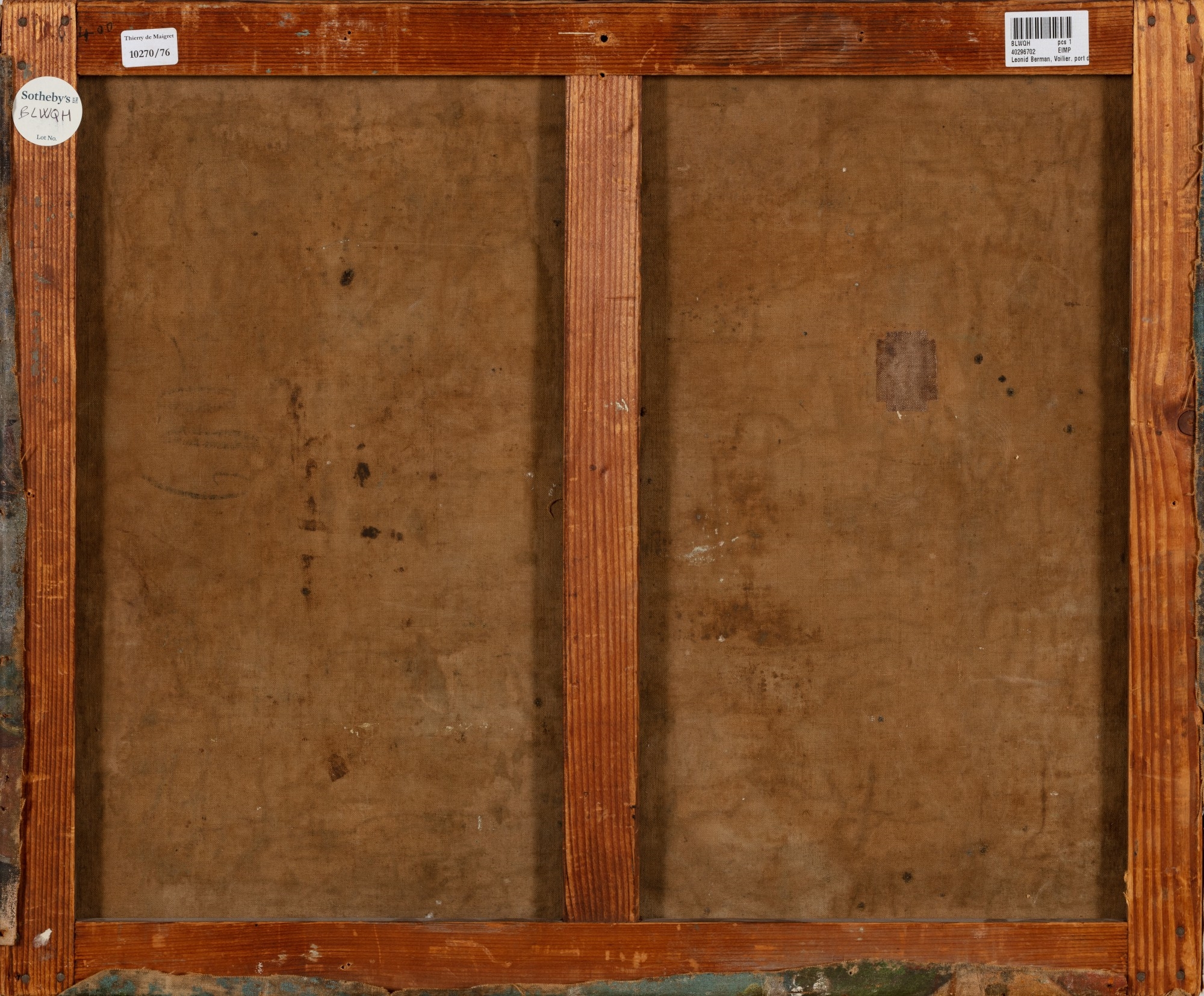 Leonid Berman | Voilier, port de Marseille (1925) | MutualArt