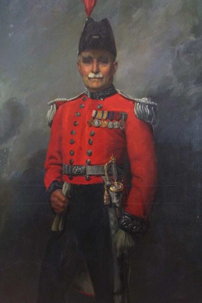 Hal Bevan-Petman | Full length portrait of Lt Colonel Frank Hilder MP ...