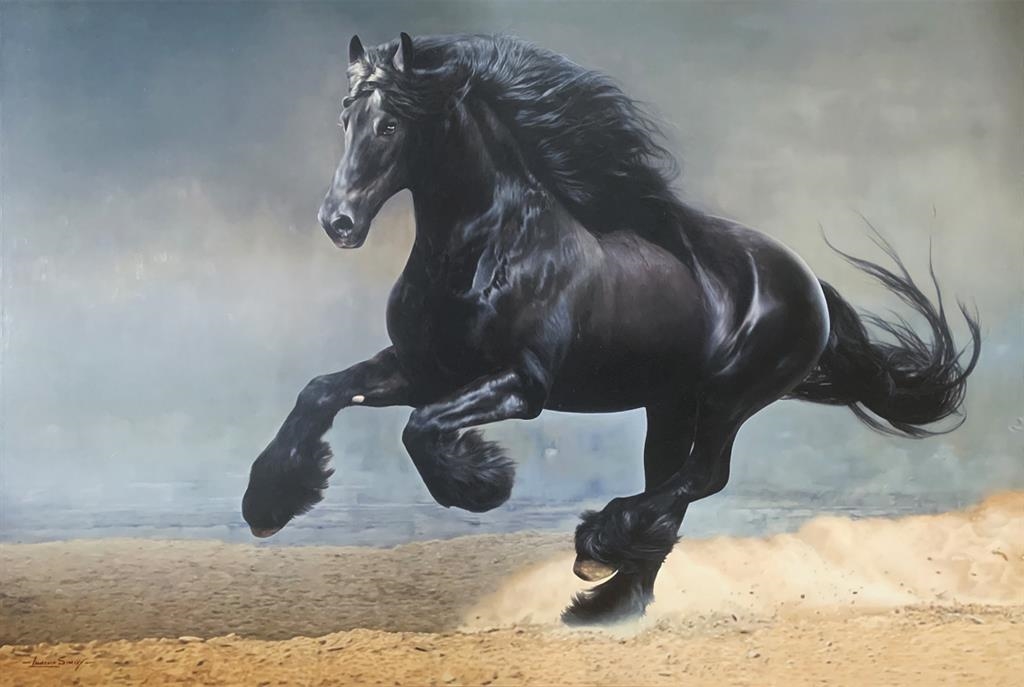 Lawrence Starkey | The Dark Destrier | MutualArt