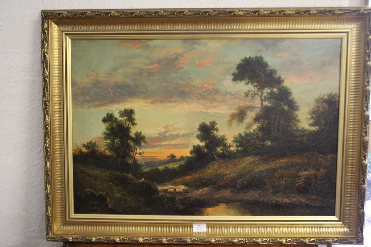 Francis E. Jamieson | Sunset landscape | MutualArt