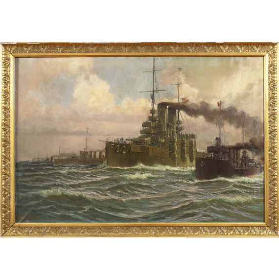 Alexander Kircher | Corazzata Tegetthoff in azione durante la Prima ...