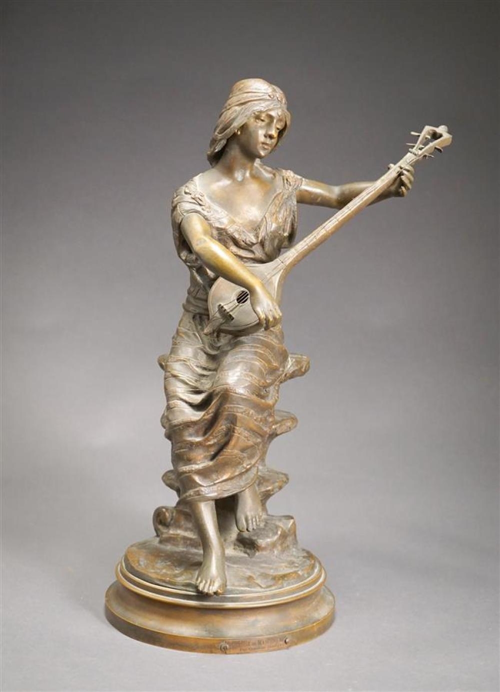 French School, 19th Century | Joueuse de Mandoline | MutualArt