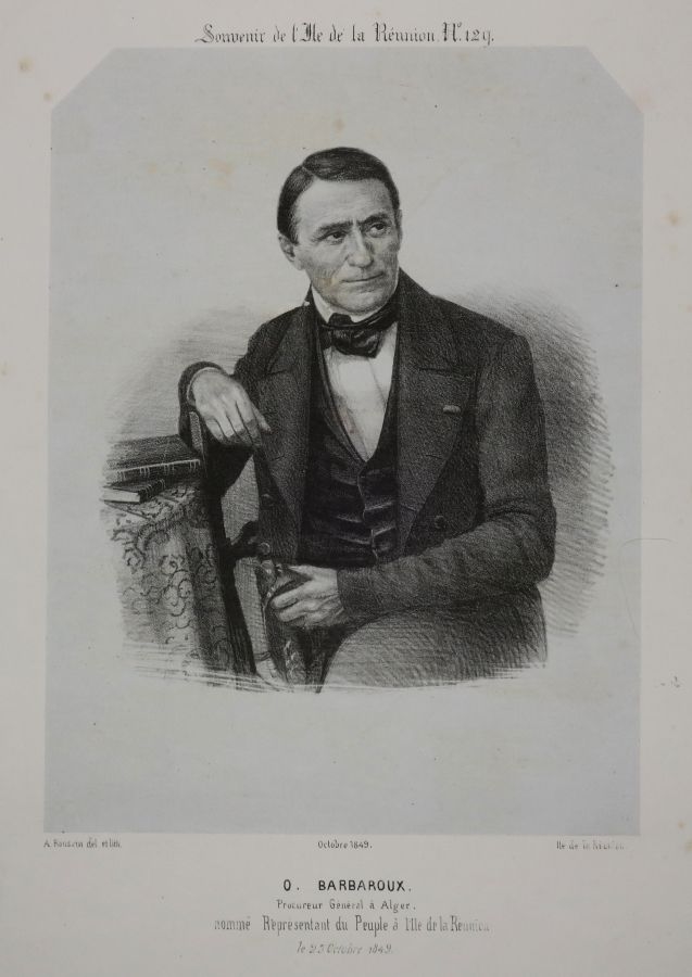 Antoine Louis Roussin | PORTRAIT of O. BARBAROUX (1849) | MutualArt