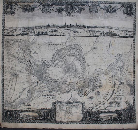 Nicolas Cochin | The siege of Arras lifted by the defeat of the enemies ...