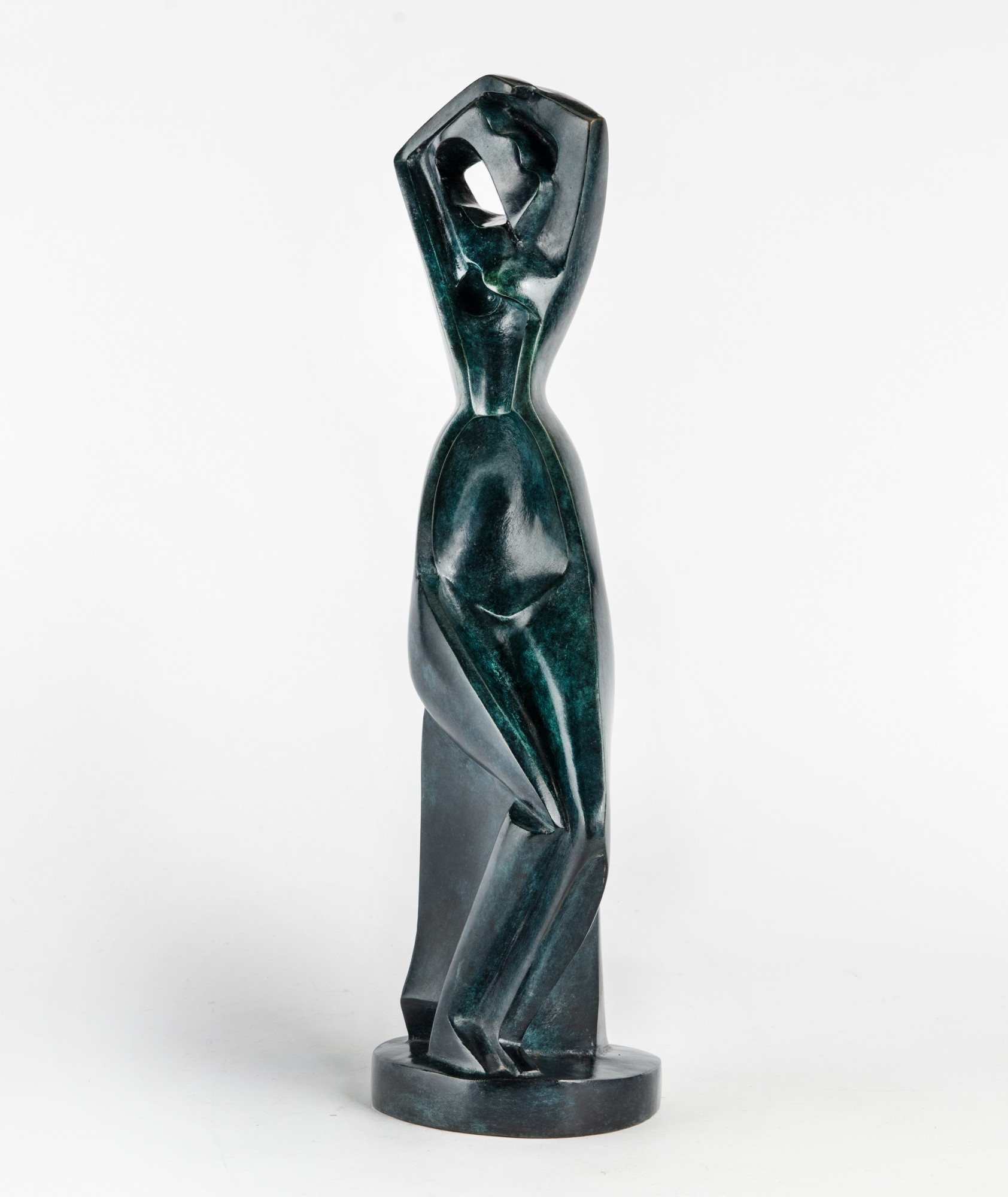 Alexander Archipenko | Seated Woman Combing Her Hair | MutualArt