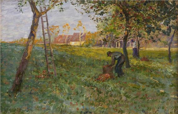 Wilhelm Georg Ritter | Obsternte | MutualArt