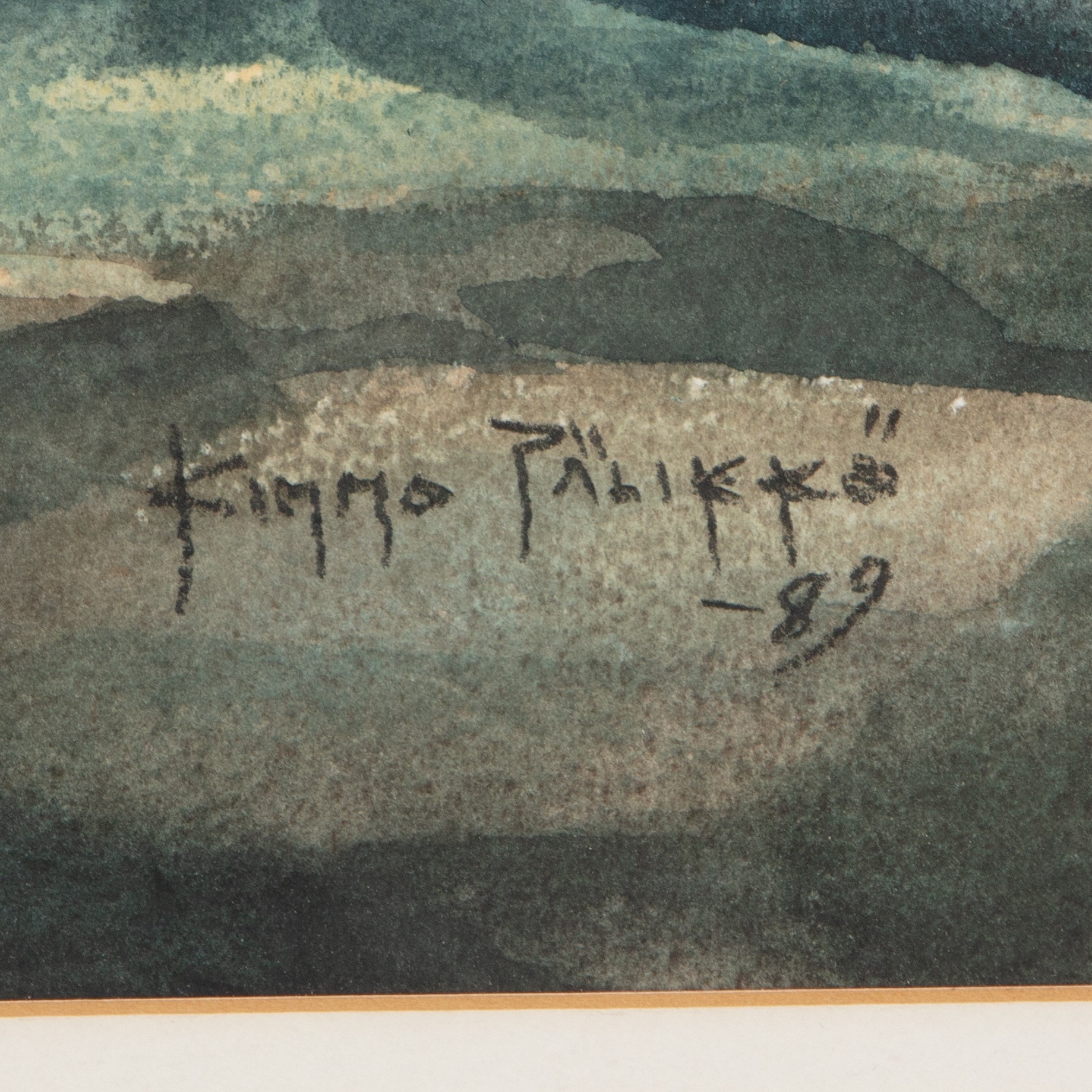 Kimmo Pälikkö | Shorescape (1989) | MutualArt