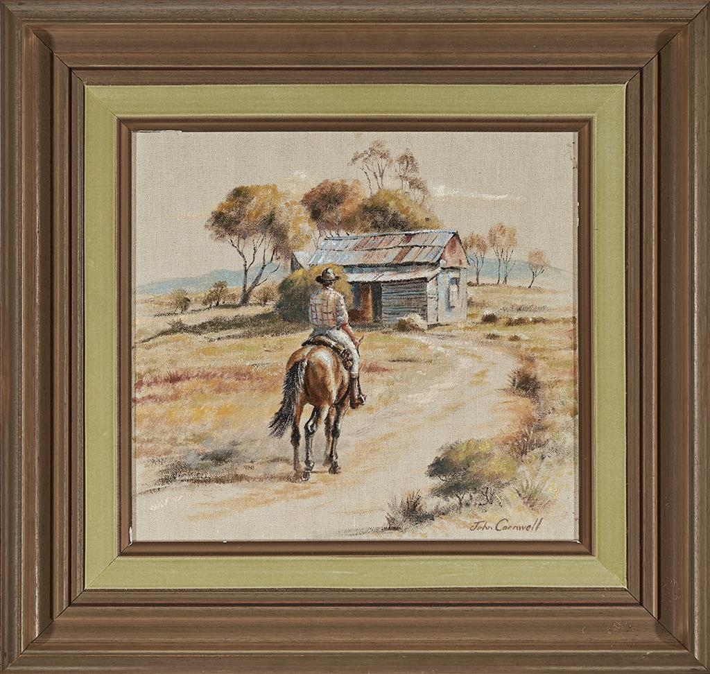 John Cornwell | Riding up to the Shack | MutualArt